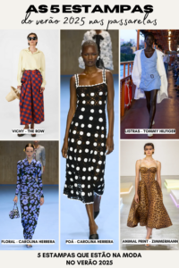 5 Estampas que estão na moda no verão 2025 - e-Trends | Paraíso Feminino
